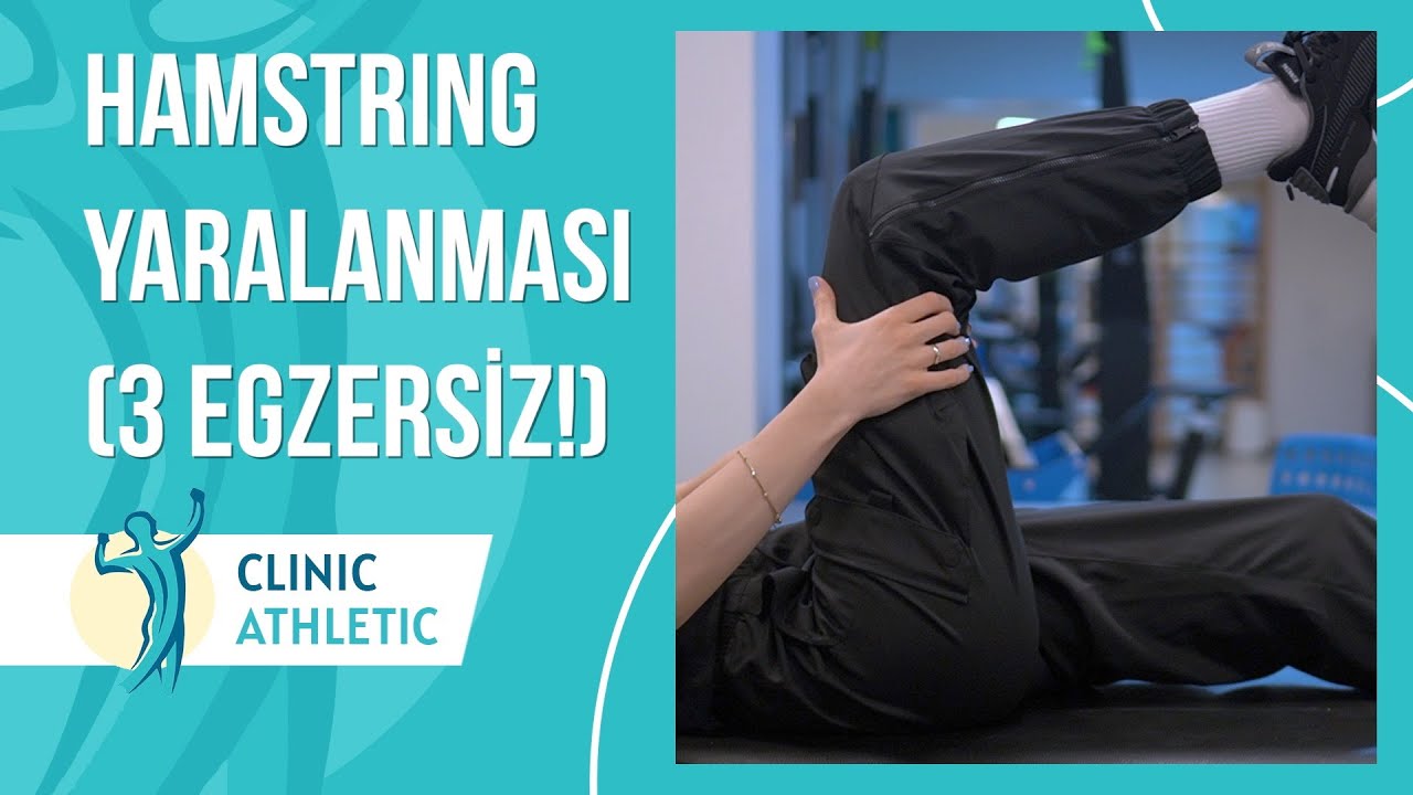 Hamstring Yaralanmasına EVDE 3 Egzersiz! - YouTube
