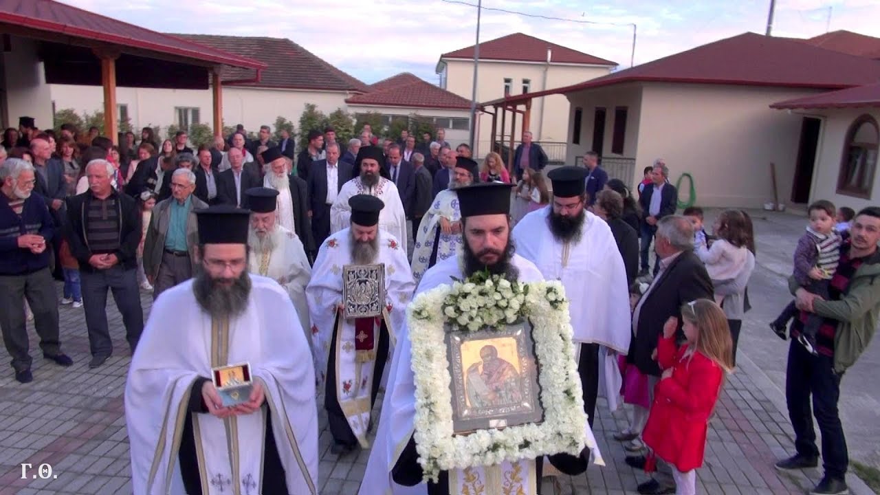 Περιφορά Ιεράς Εικόνος του Αγίου Αθανασίου Αμπελειών 01/05/19 - YouTube