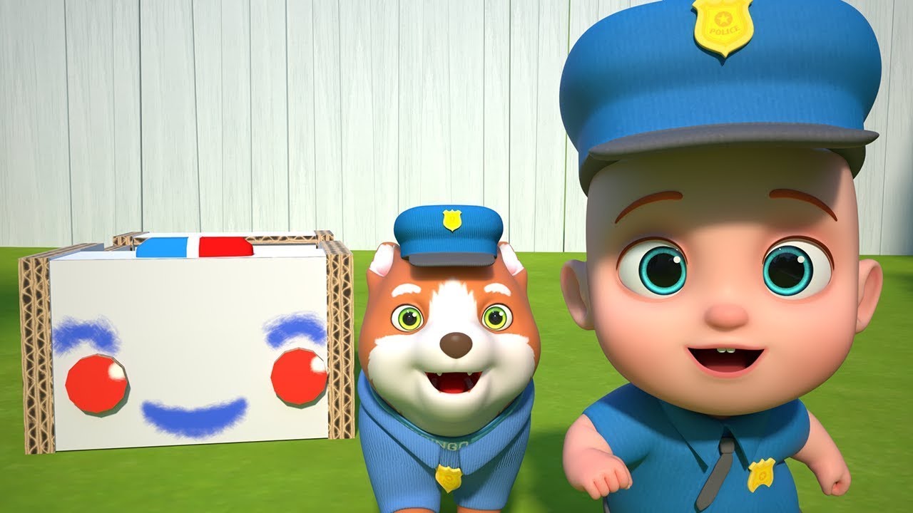 Police Officer Song 👮‍♂️🚓🚨 + More | Kids Songs And Nursery Rhymes - YouTube