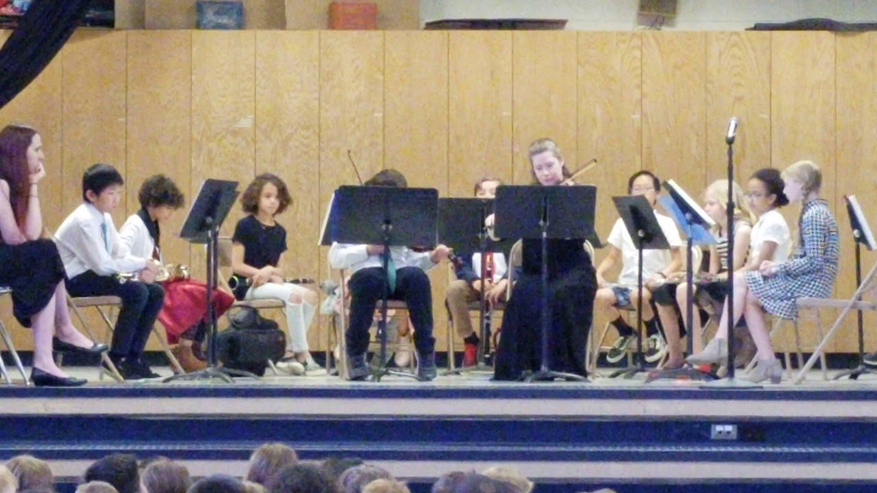 Oli's 5th grade orchestra concert part 3 - YouTube