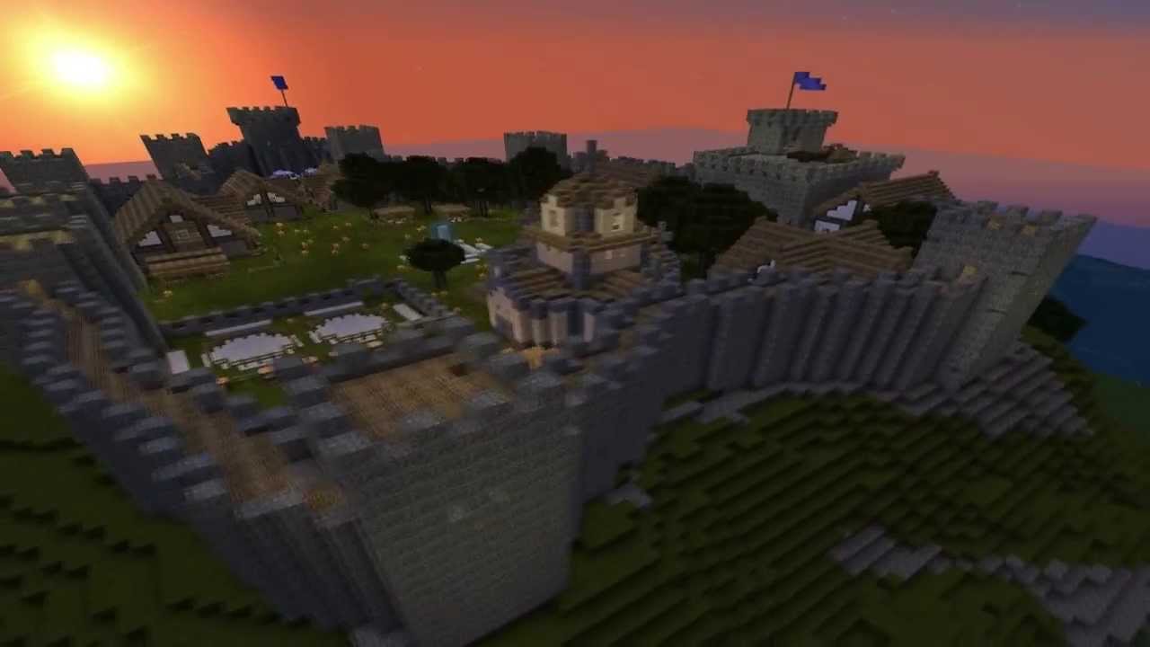 Minecraft Fortress - YouTube