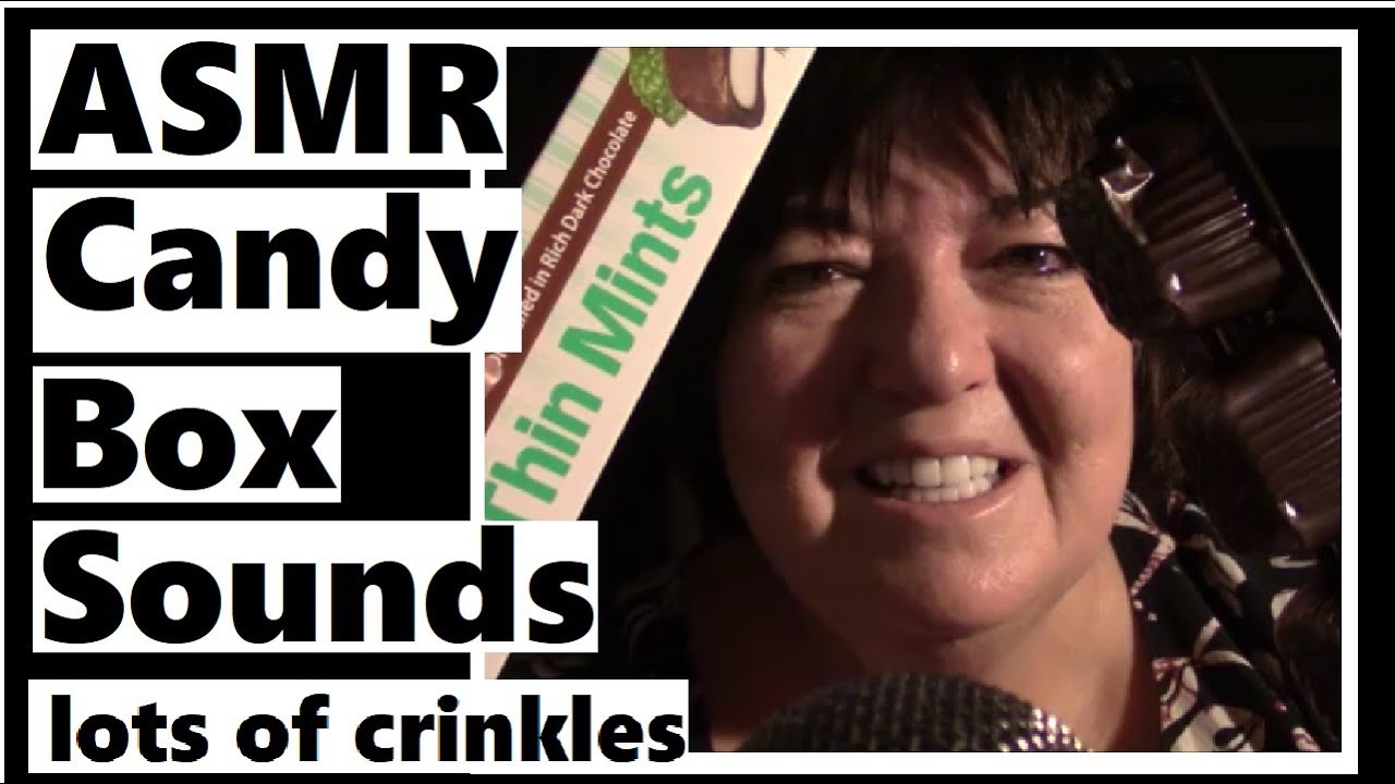 ASMR Candy Box Sounds - Lots of Crinkles - YouTube