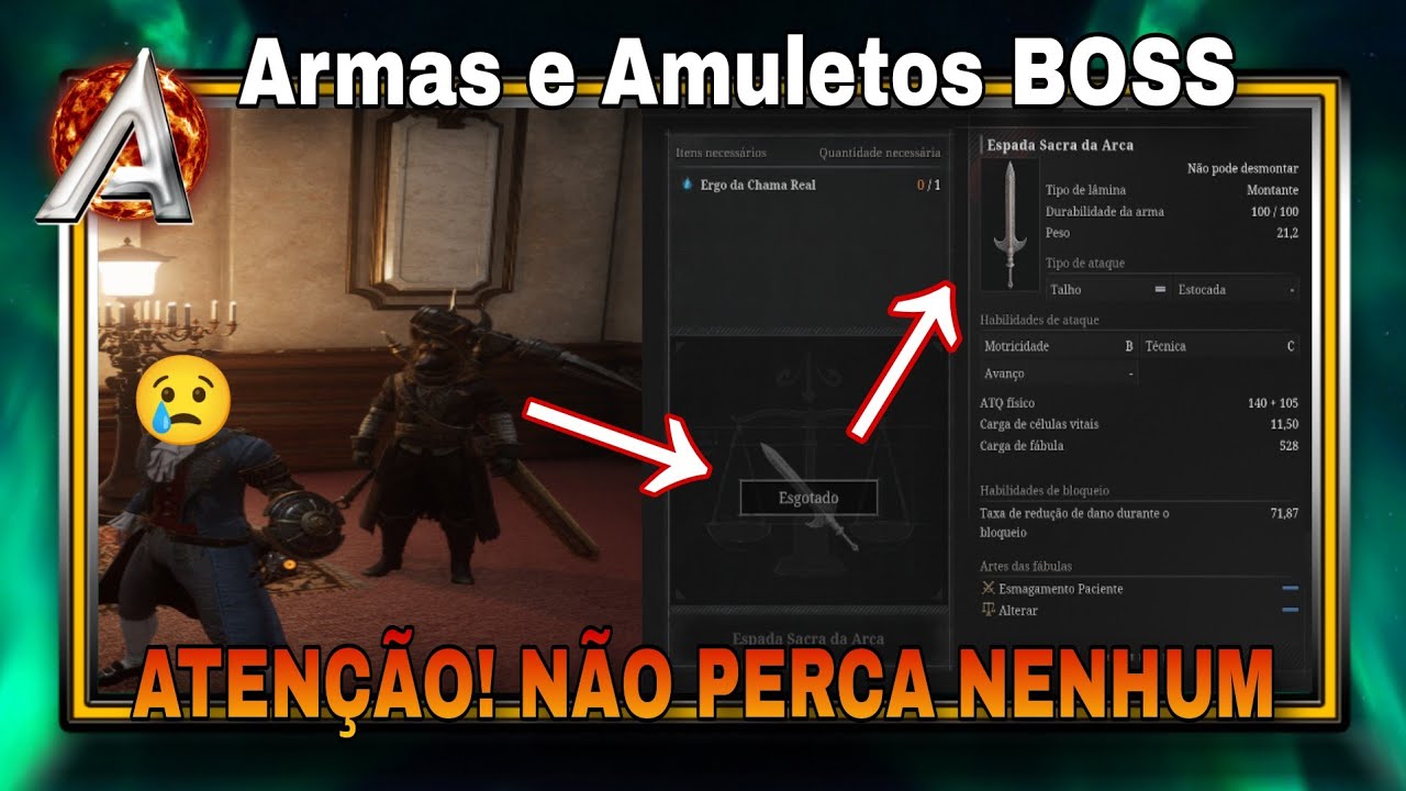 Como pegar as ARMAS e AMULETOS dos BOSS em Lies of P - YouTube