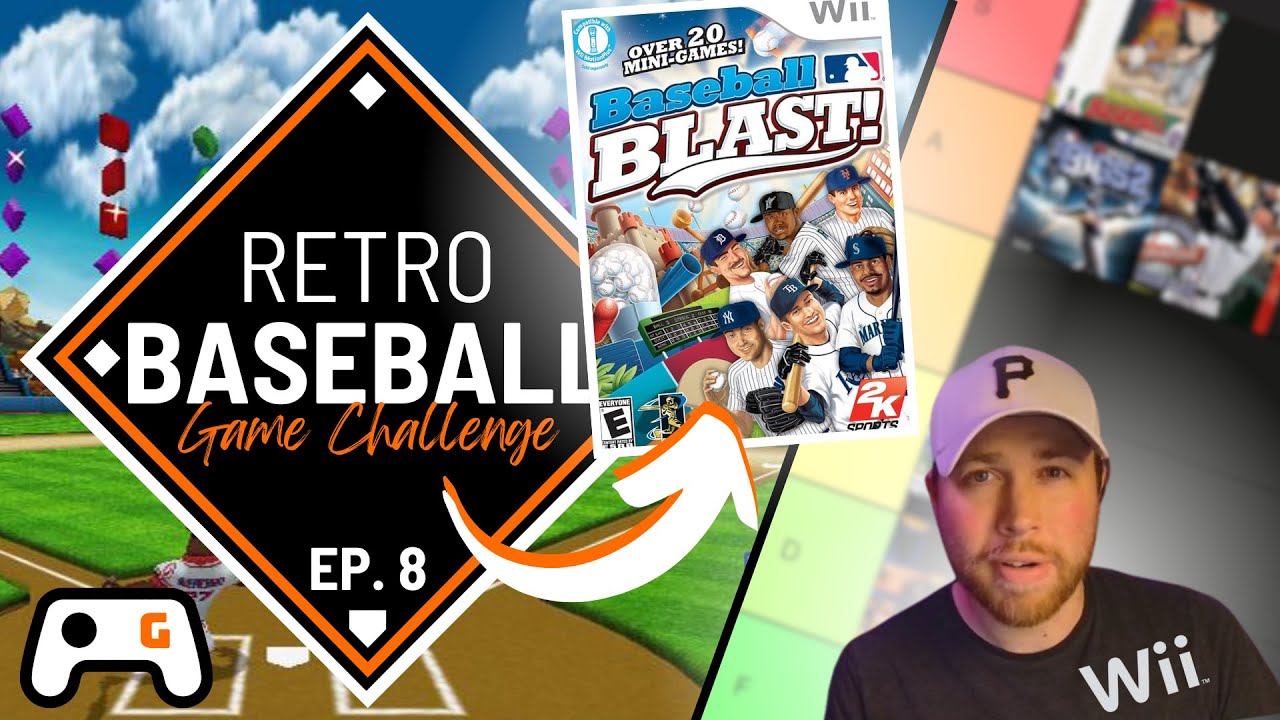 Retro Baseball Game Challenge - Baseball Blast! (Wii, Ep. 8) - YouTube