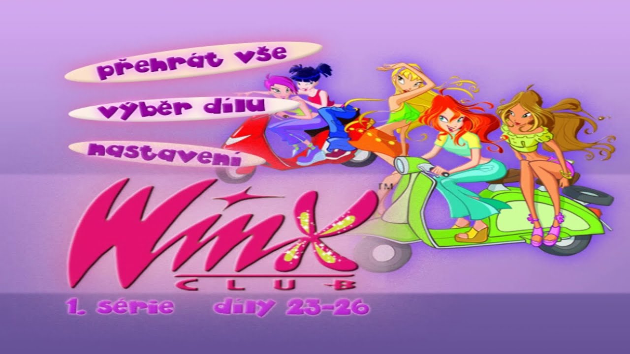 Winx Club - Season 1 Vol. 7 Czech - DVD menus - YouTube