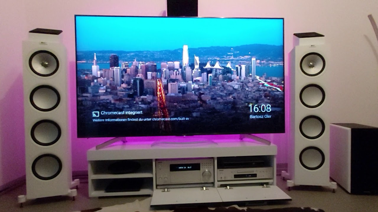KEF Q950 Stereo play + CD Miles Davis - YouTube