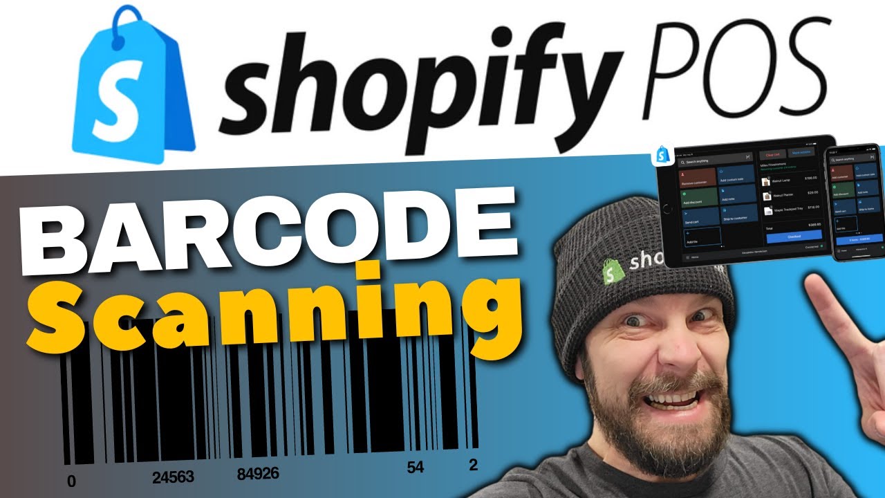 Efficiency Unleashed: Streamlining Transactions with Barcode Scanning in Shopify POS - YouTube