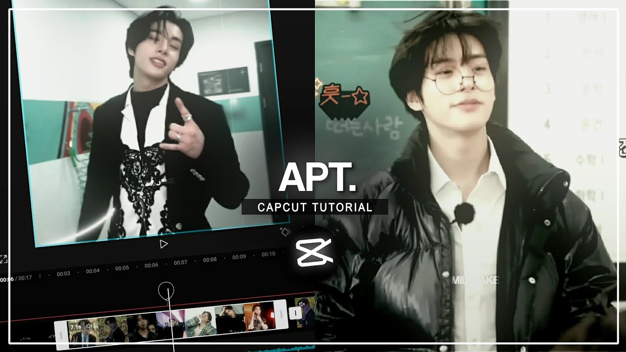 "APT" kpop tiktok trend tutorial | Capcut tutorial - YouTube