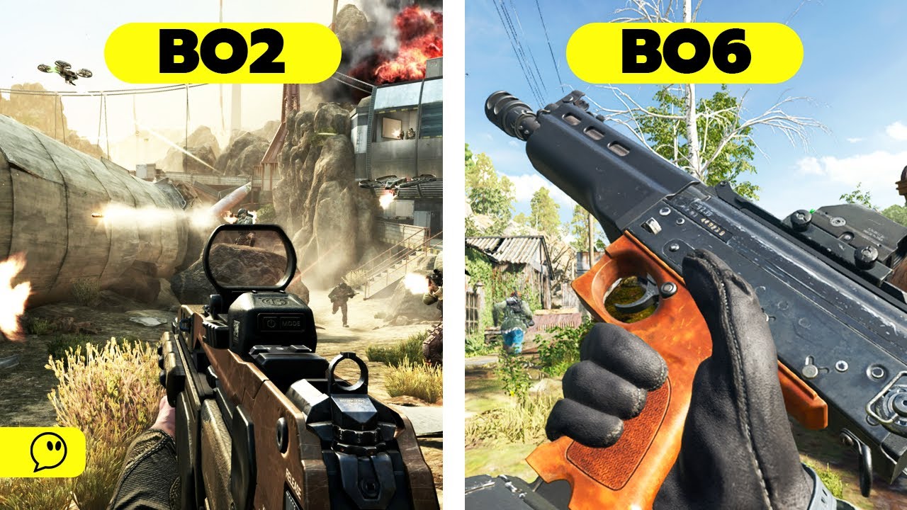 O QUE MUDOU? | Call Of Duty BO6 VS Call Of Duty BO2 - YouTube