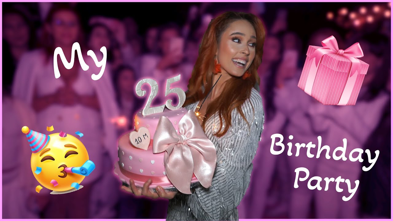 Andra's 25th Birthday Party & 10 M Followers on TIKTOK - YouTube