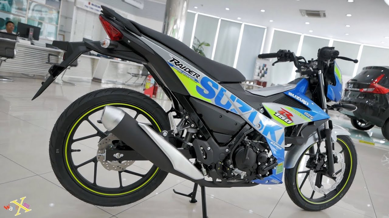 2021 Suzuki Raider R150 Fi - Bạc Xanh Đen / Silver Blue - Walkaround ...