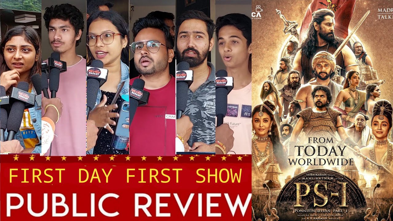 Ps 1 Hindi Review, Ponniyin Selvan Public Review, Vikram,Karthi, ps1 ...