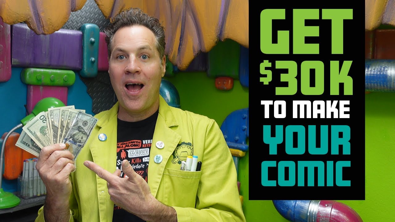 Get Paid $30,000 to Make a Comic! - YouTube