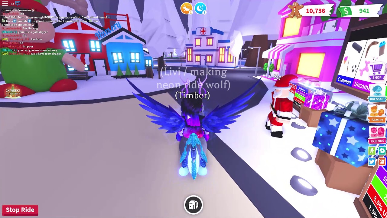 Making a NEON WOLF. w/Sylas (roblox adopt me) - YouTube