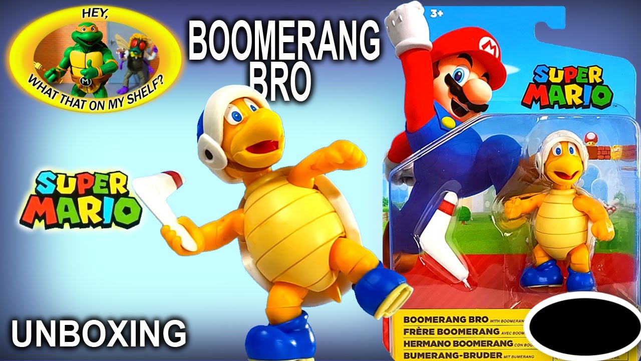Unboxing Super Mario Boomerang Bro - April 10th 2023 - JAKKS Super ...
