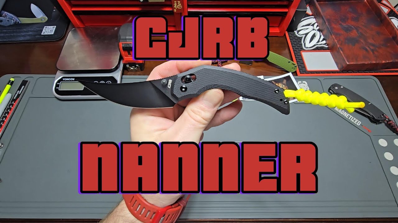 @cjrbcutlery NANNER - A knife with a weird shape that actually feels ...