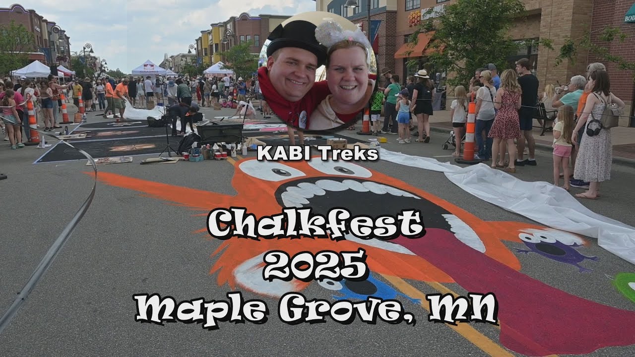 10th Annual Chalkfest 2025 - Maple Grove, MN - YouTube