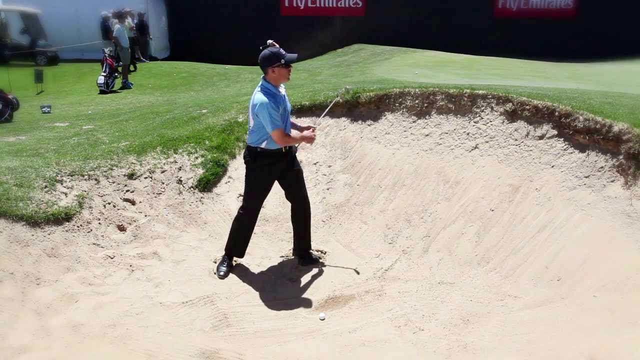 How to position your body in the bunker - YouTube
