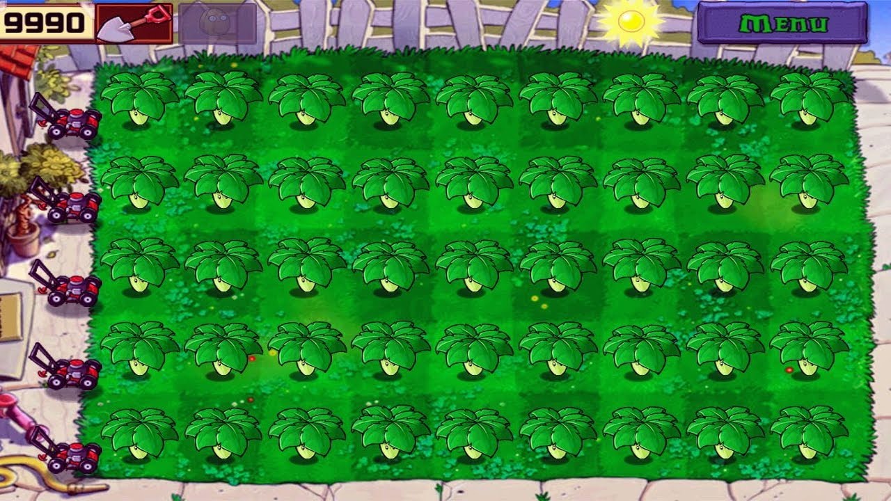 Powerful Plants vs All Zombie | Gatling gun pea nice Strategy and ...