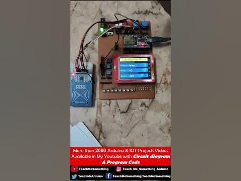 ESP32 TFT LCD RFID RC522 | ESP32 TFT LCD RFID Integration | ESP32 RFID ...