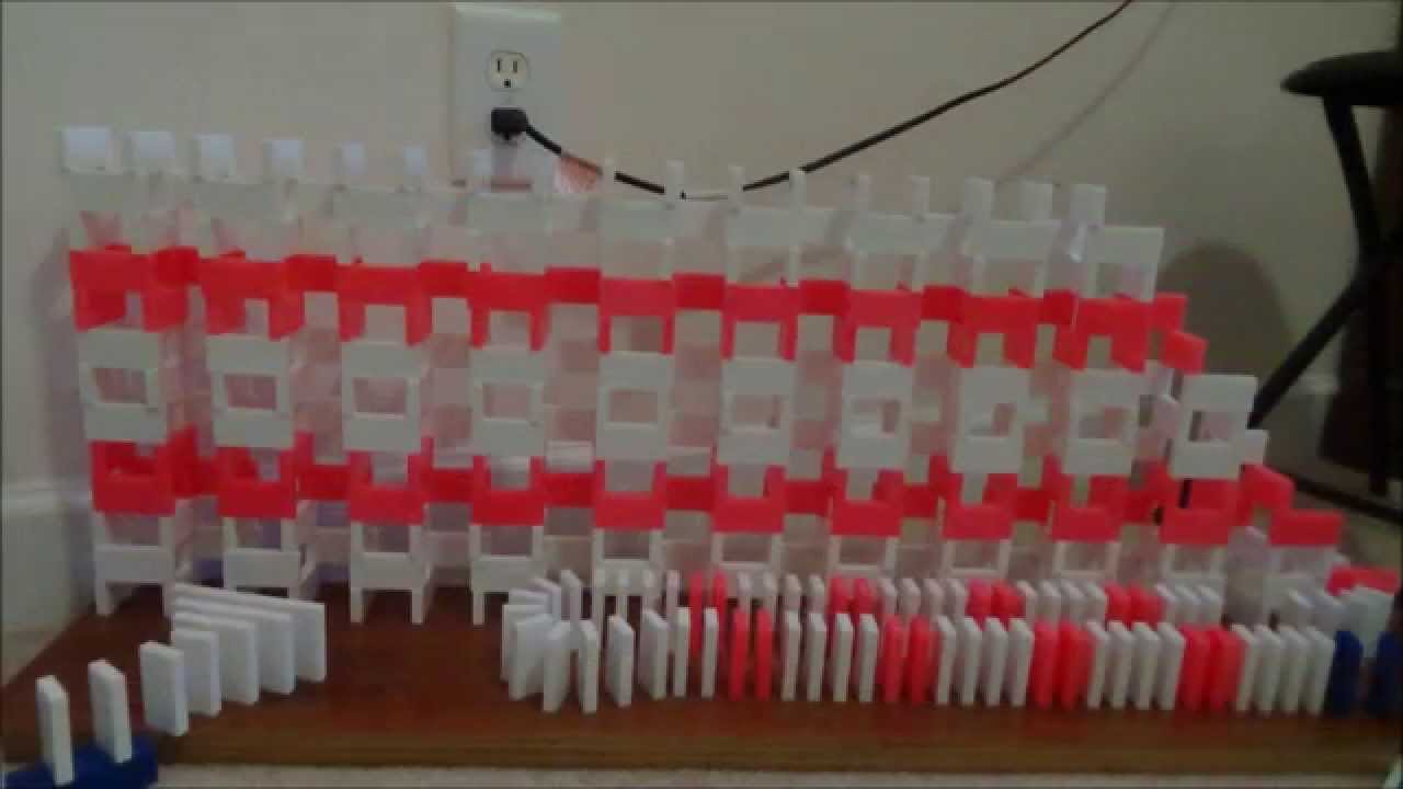 HUGE Domino Project!!! - YouTube