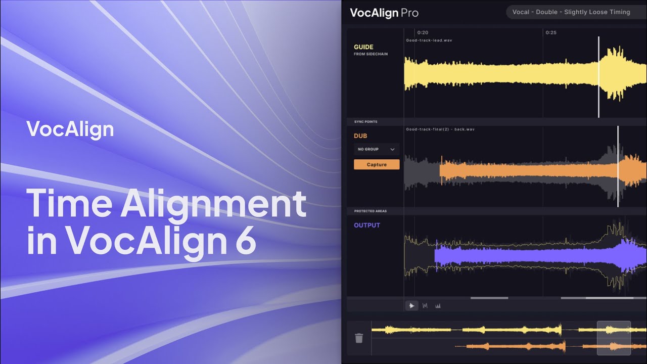 Time Alignment with VocAlign - YouTube