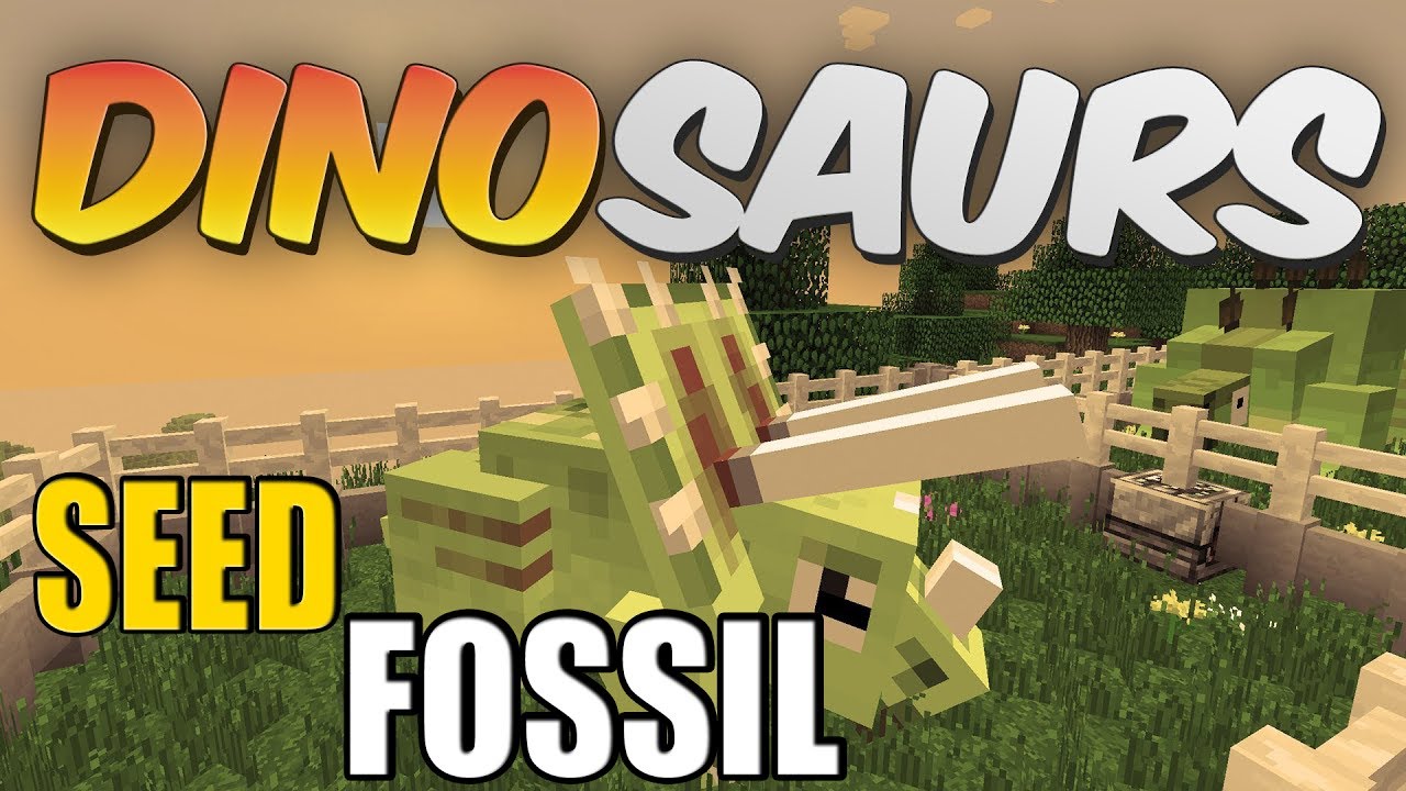 SEED DO FOSSIL Minecraft PE 1.1.3.1 - YouTube