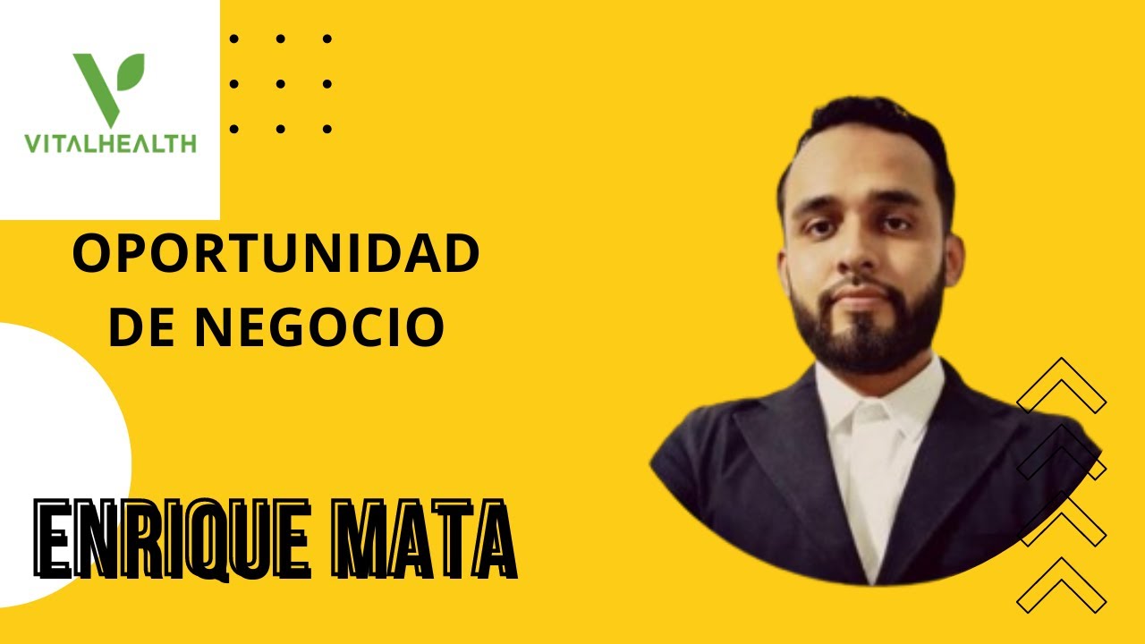 Oportunidad de negocio con Enrique Mata - YouTube