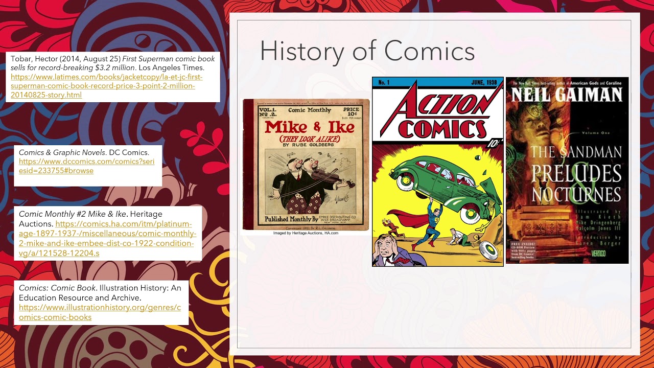 Comics in Libraries - YouTube
