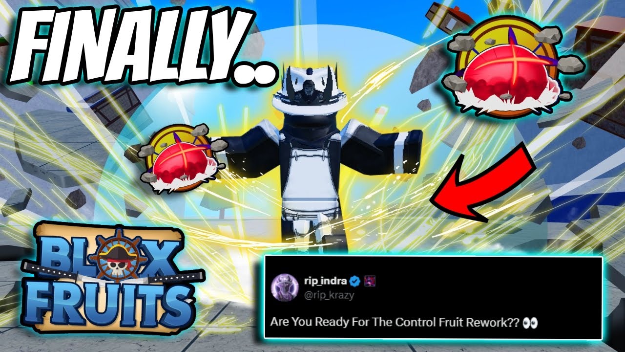 OMG FINALLY.. Contrul Fruit Rework Is Actually.??! (Blox Fruits) - YouTube