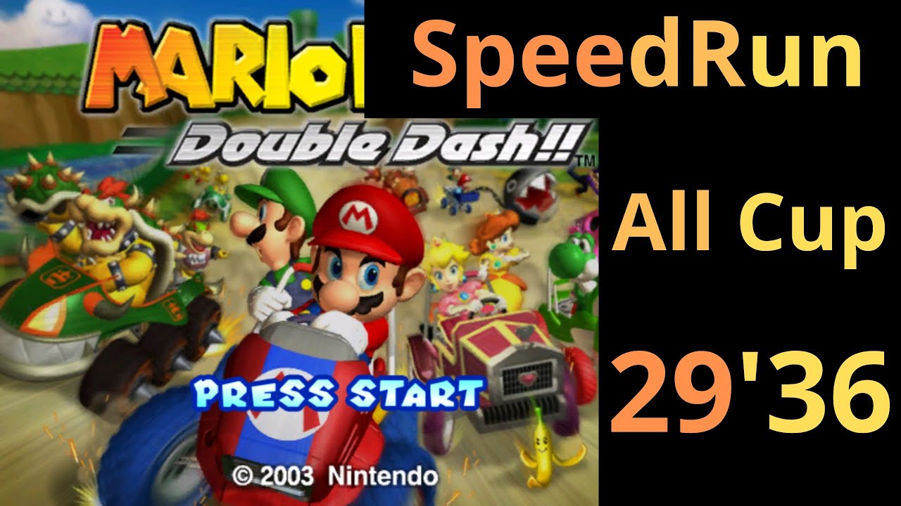 SpeedRun All Cup 29'36''660 IGT Mario Kart Double Dash - YouTube