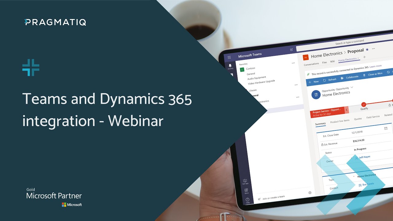 Teams and Dynamics 365 Integration - Webinar - YouTube
