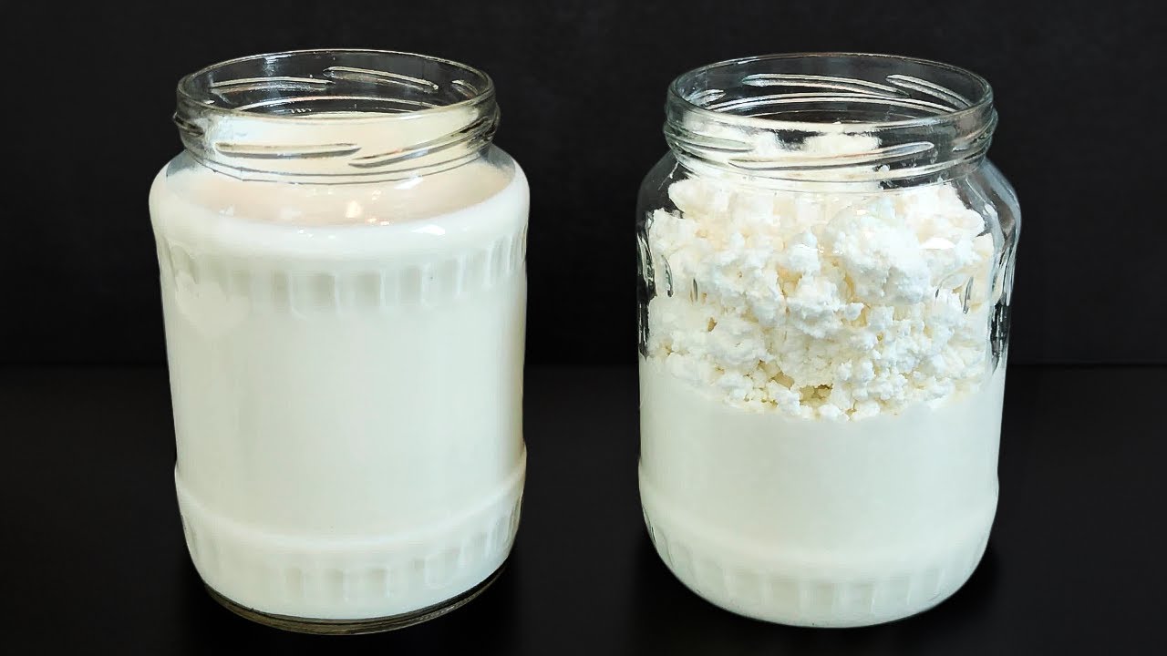 Eine ganze Dose Käse aus 2 Litern Milch! Probieren Sie dieses einfache ...
