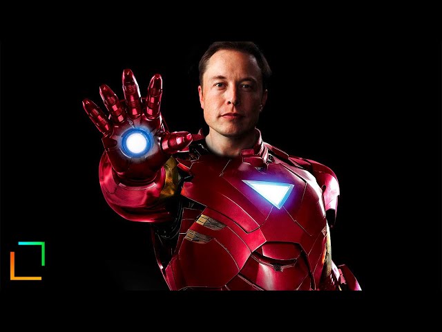 Elon Musk Iron Man Infographic