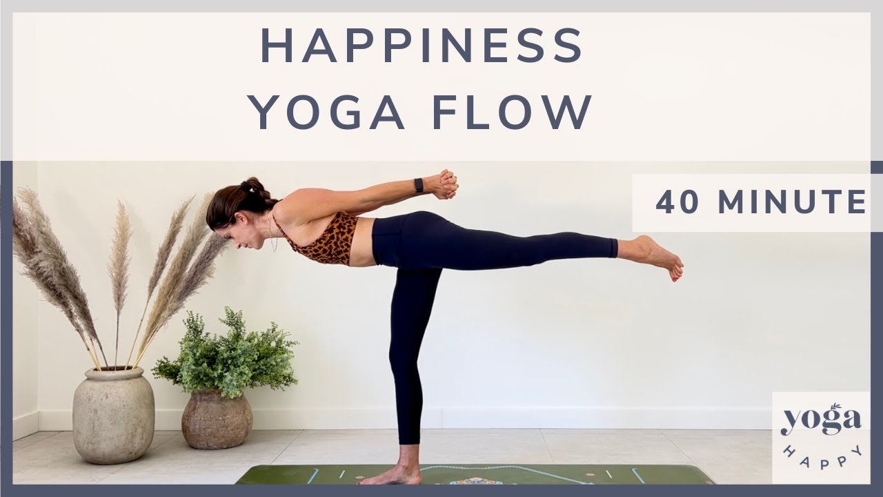 Happiness flow • Yoga Happy • Hannah Barrett Yoga - YouTube