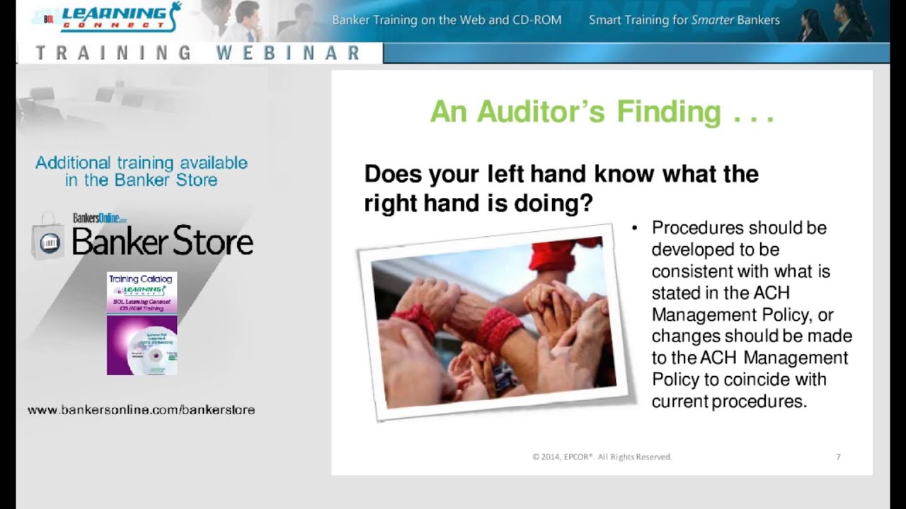 Handling ACH Origination Exception Issues - YouTube