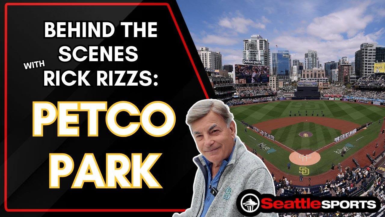 Behind the Scenes w/ #Mariners broadcaster Rick Rizzs - Petco Park | # ...