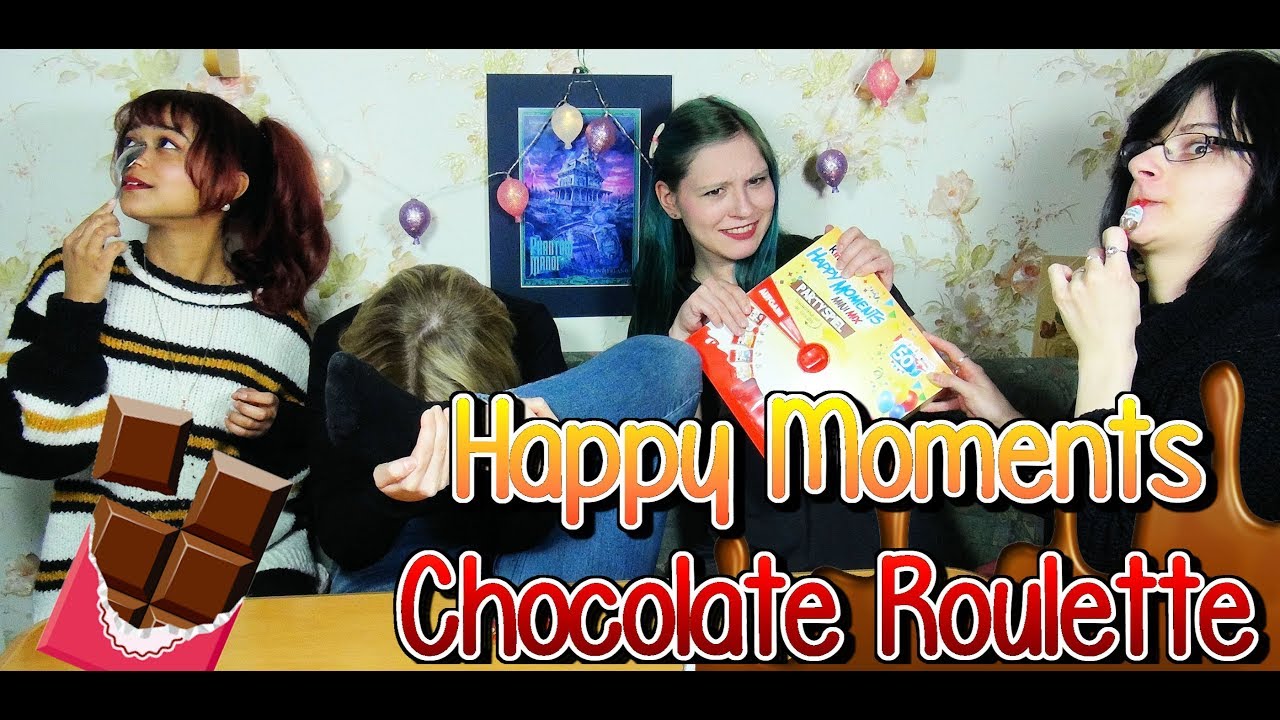 Crazy Challenge Chocolate Roulette (Kinder Happy Moments) | Otome no ...