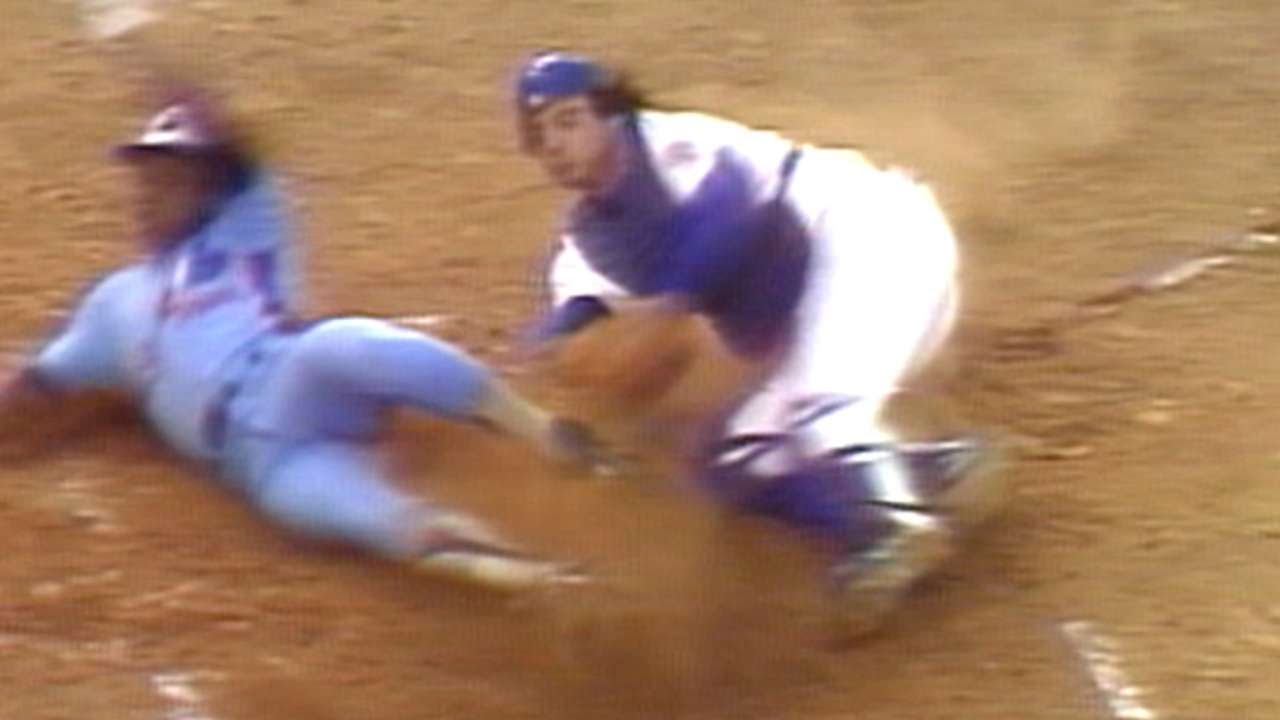 1981 NLCS Gm2: Cromartie nabbed on Raines' RBI single - YouTube