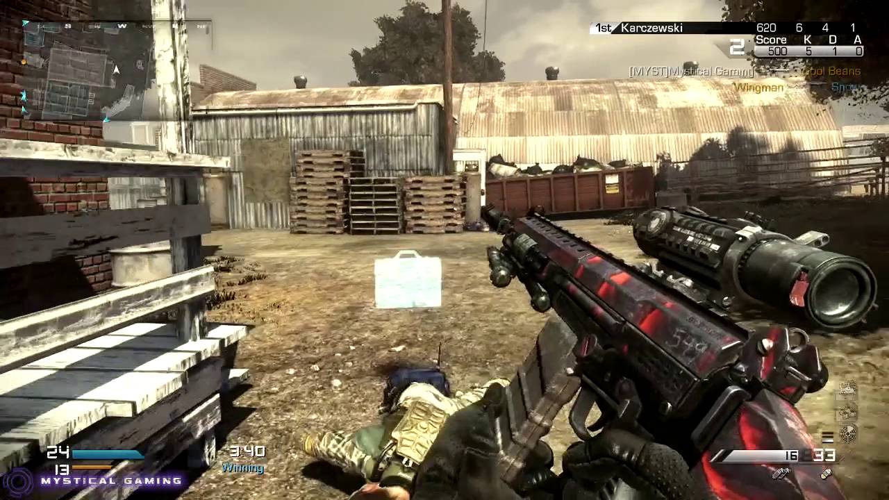 Call of Duty Ghosts - Squad Mode - Team Deathmatch on Warhawk (XBOX ONE ...