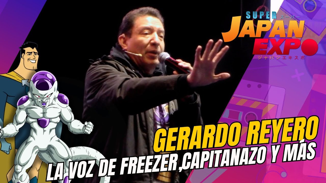GERARDO REYERO en Super Japan Expo 🇯🇵🇨🇱 Doblajes que Conquistaron a ...