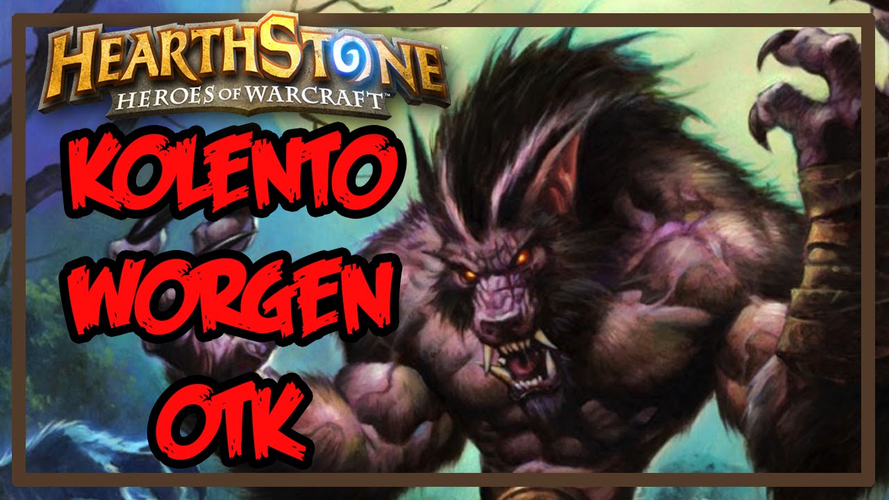 Entrenando Barajas: Kolento Worgen OTK [Hearthstone Español] - YouTube