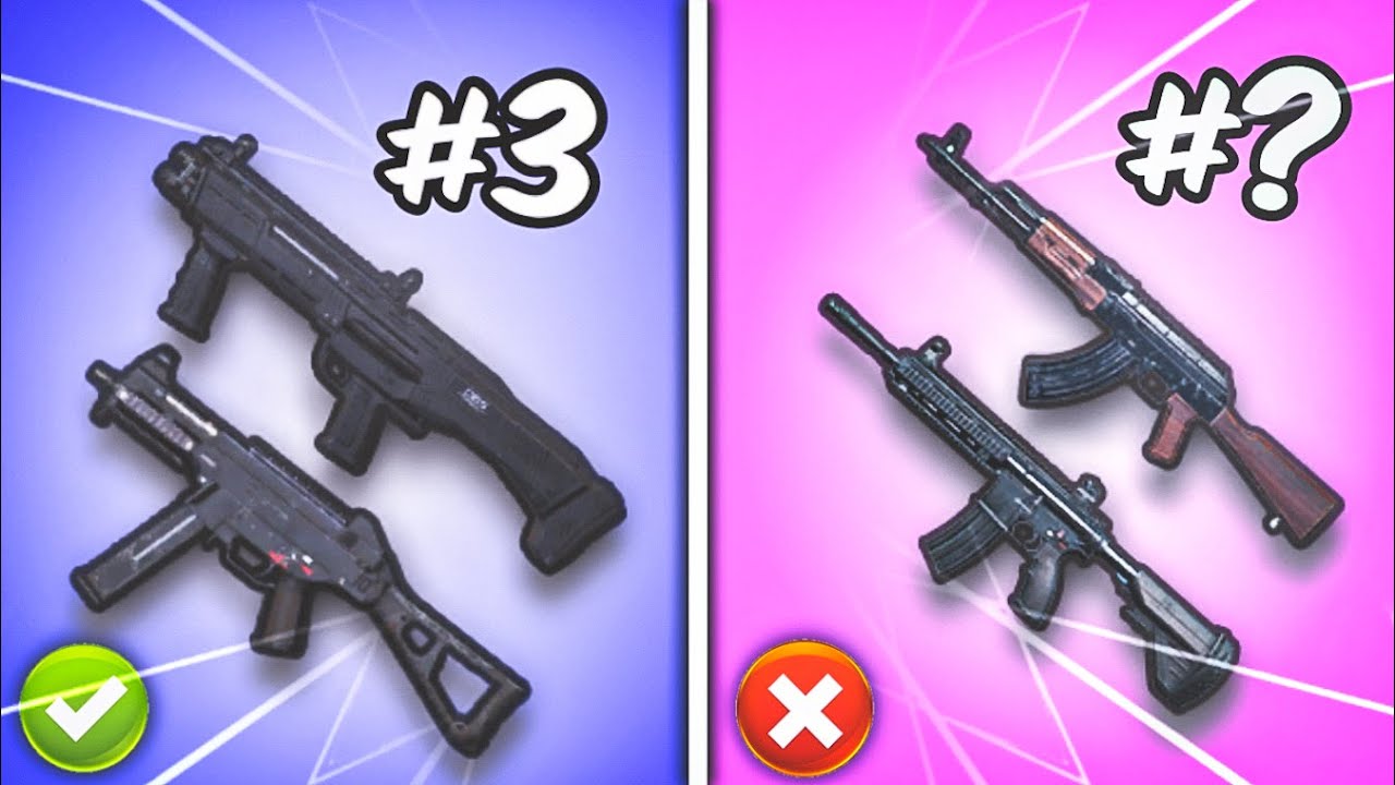 Deadly 10 gun combinations for close combat//PUBG|BGMI - YouTube