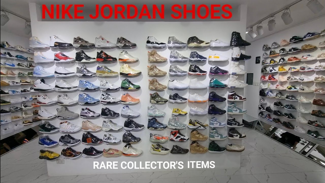 NIKE - JORDAN SHOES COLLECTION - YouTube