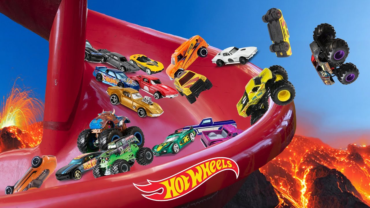 HOT WHEELS SUPER SLIDE RACING!!! - YouTube