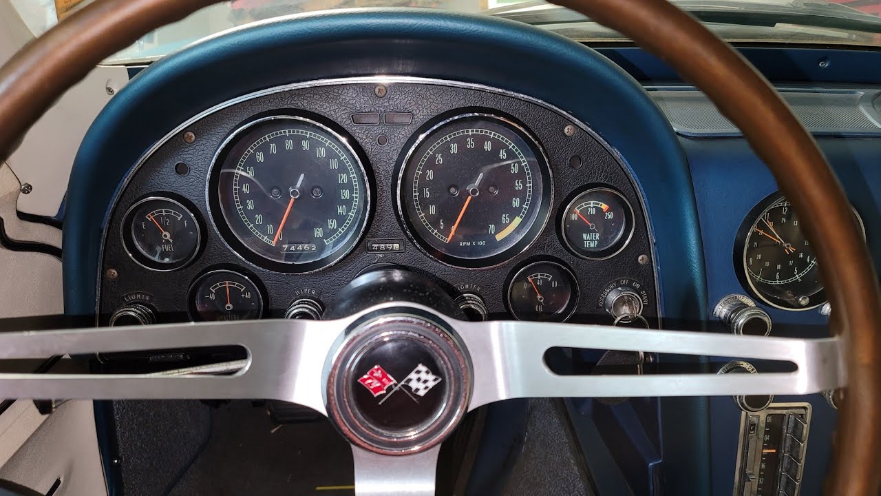 The Indestructible 1967 C2 Corvette Instrument Gauge Cluster - YouTube