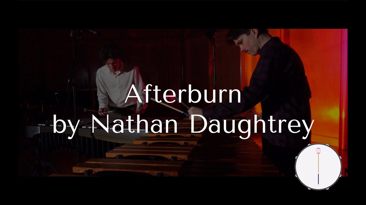 Afterburn by Nathan Daughtrey | Omni Percussion Duo - YouTube