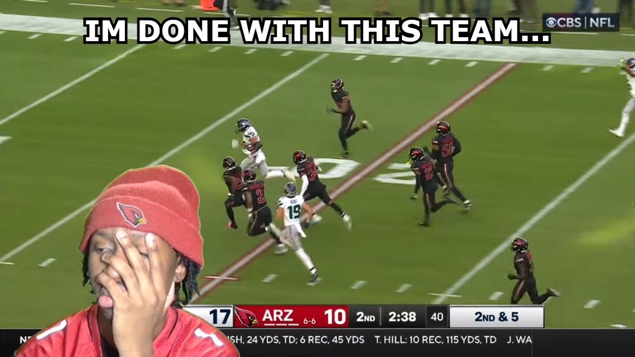 CARDS FAN REACTS to Seattle Seahawks vs. Arizona Cardinals 2024 Week 14 ...