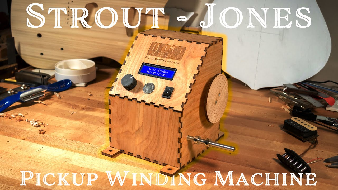 Strout-Jones Pickup Winding Machine Overview - YouTube