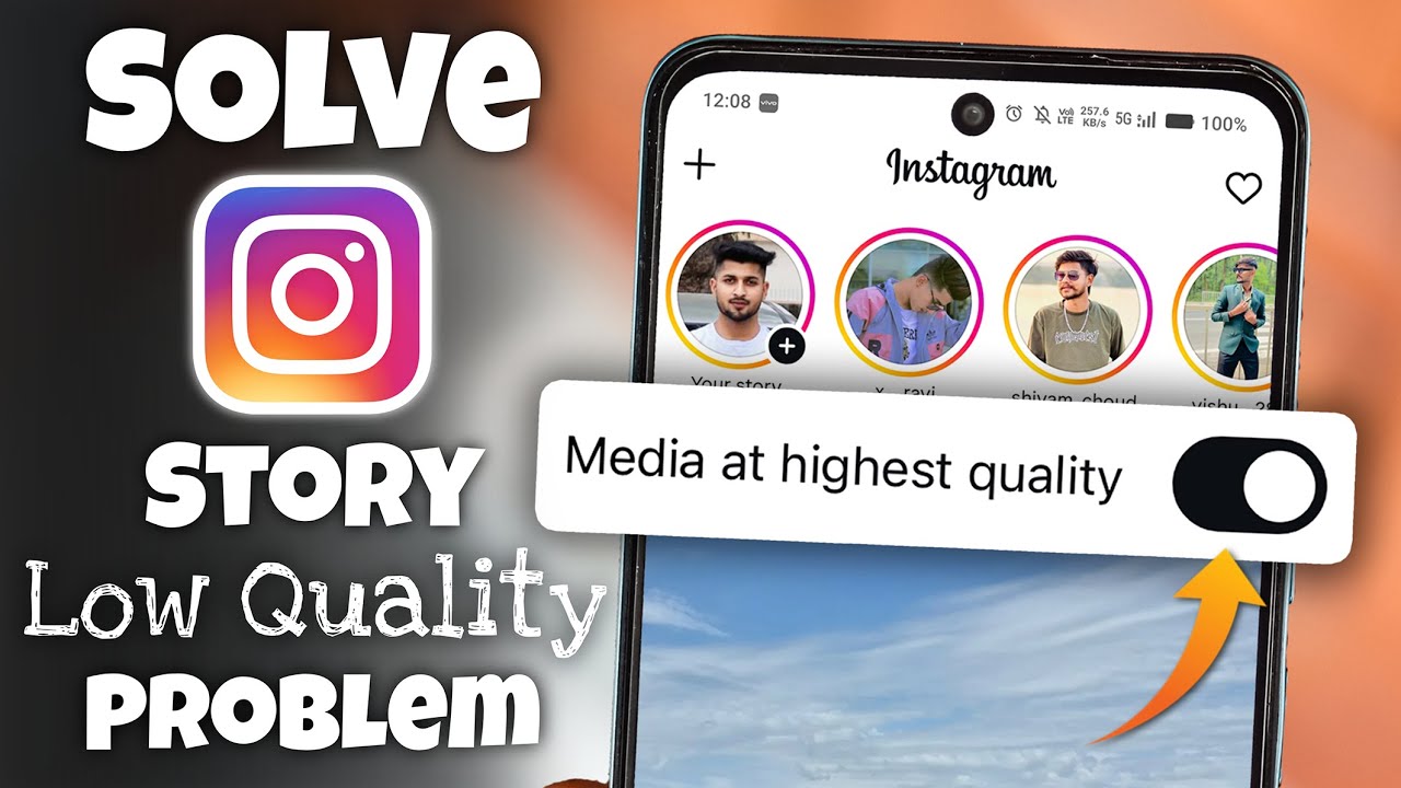 How to Solve Instagram Story Low Quality Problem - YouTube